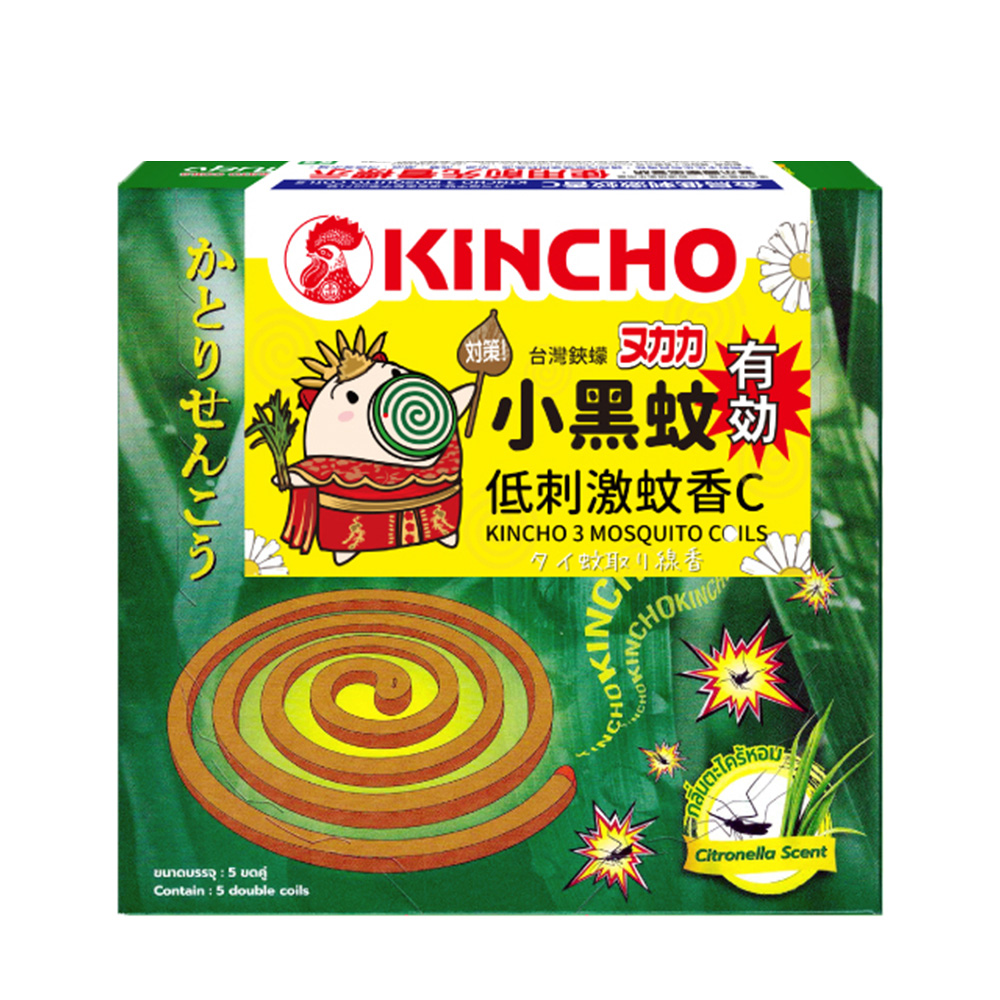 KINCHO 金鳥低刺激蚊香C (10巻)x6入 - PChome 24h購物