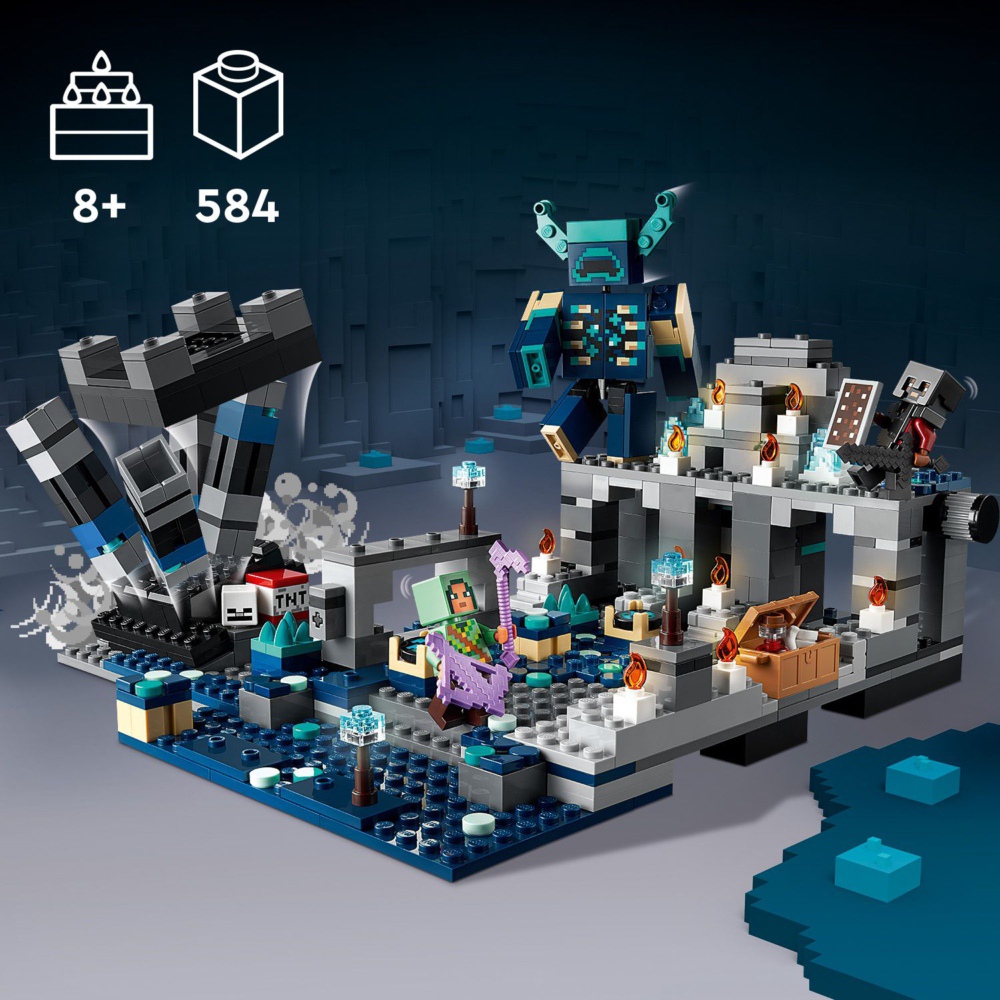 LEGO樂高 Minecraft 21246 The Deep Dark Battle - PChome 24h購物