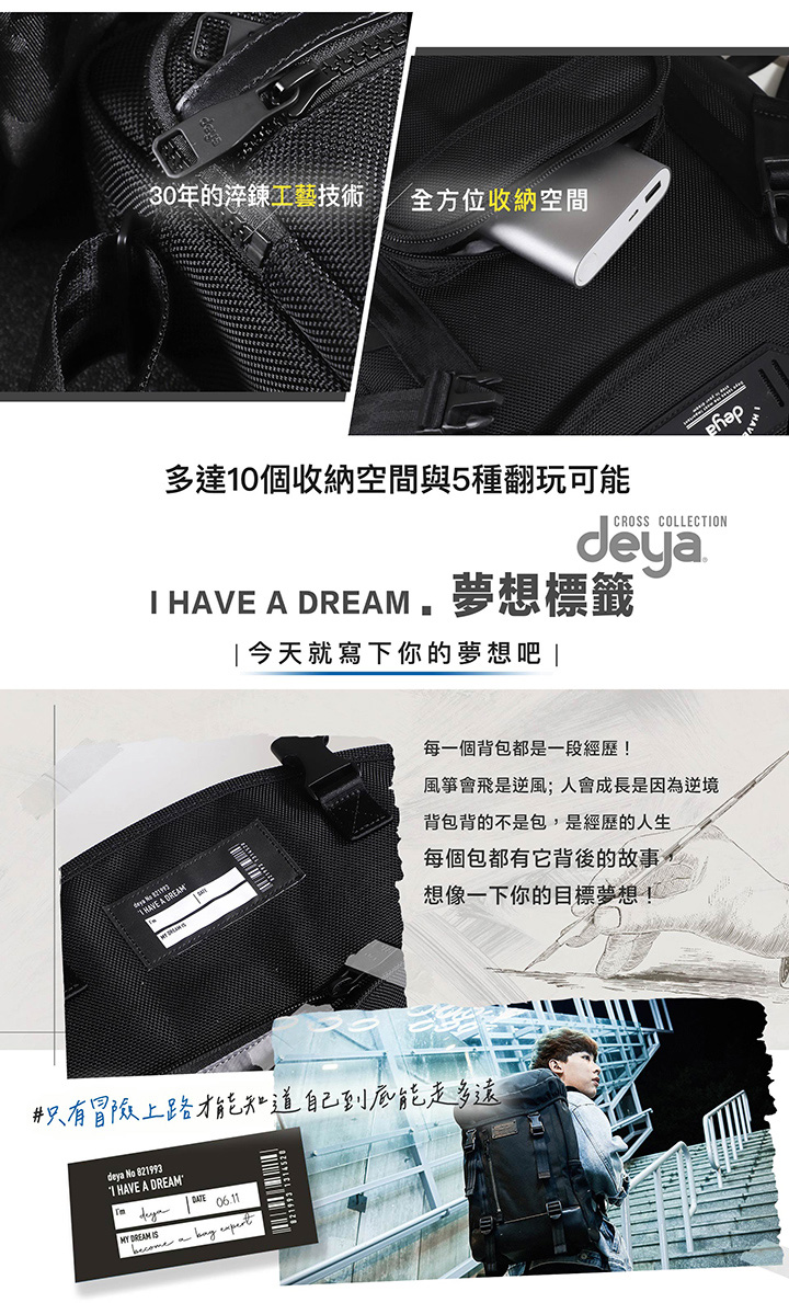 deya cross 經典側背包 - 黑 - PChome 24h購物