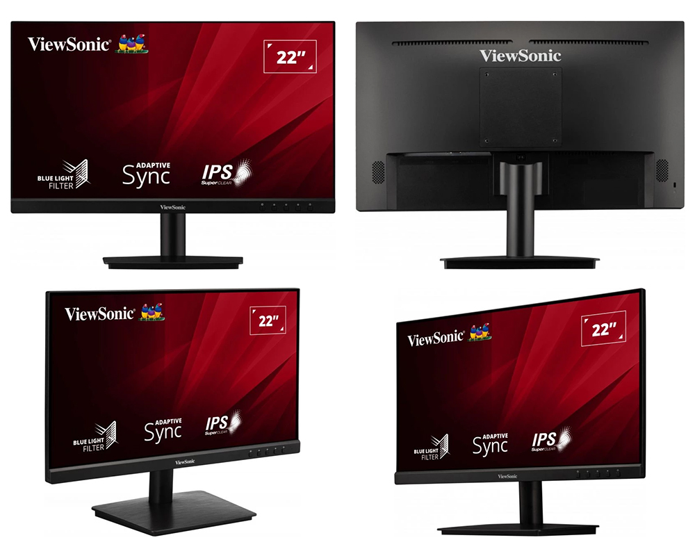 ViewSonic VA2209-H 無邊框螢幕 (22型/FHD/HDMI/IPS) - PChome 24h購物