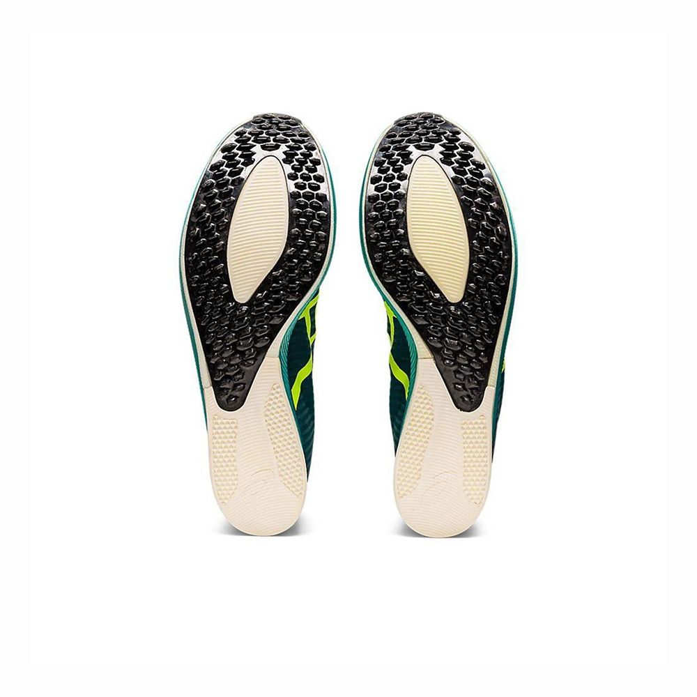 Asics Metaspeed LD [1093A174-300] 男女 田徑鞋 運動 短跑 無釘碳纖維 彈力 綠 黃 - PChome 24h購物