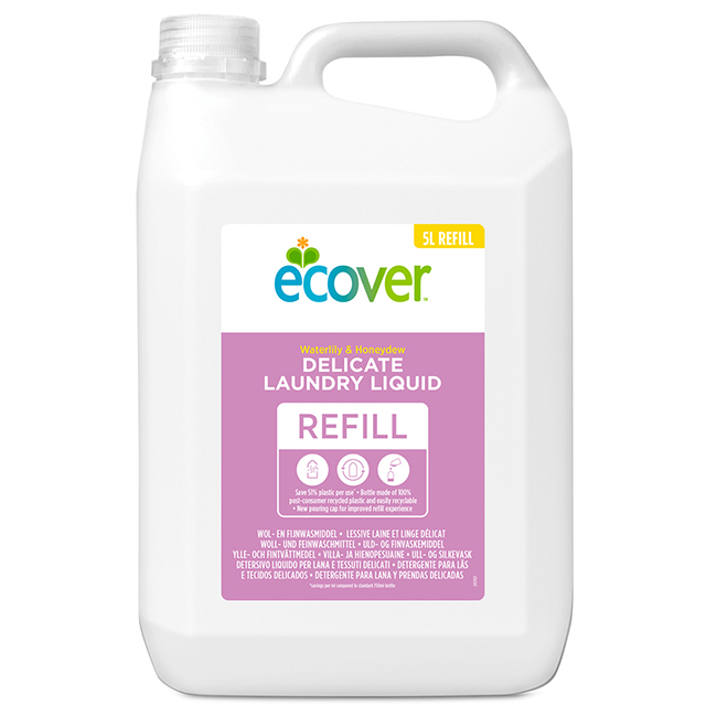 ECOVER宜珂細緻衣物親膚洗衣精 睡蓮果香5000ml - PChome 24h購物